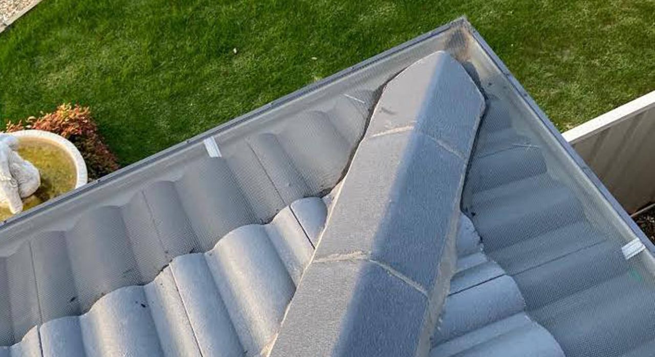 Year-Round Gutter Protection with Gutter Guard Mesh
